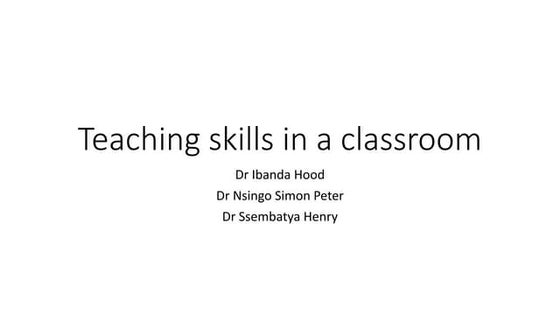 demonstration Training methods | PPTX