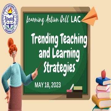 SAMPLE TEACHING STRATETEGIES LAC SESSION | PPTX