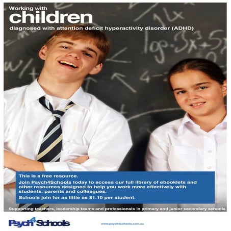 Teaching strategies for students with adhd | PDF