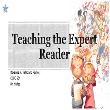 EDUC 551 Teaching the expert reader | PPT