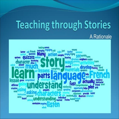 Teaching through stories | PPT
