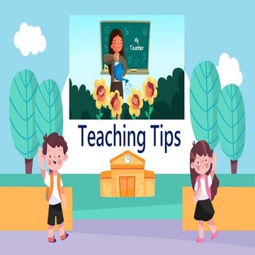 Teaching Tips - Sahar Taremi.pptx | Online Education | Education