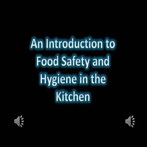 Introduction to Food Safety & Hygiene in the Kitchen | PPTX