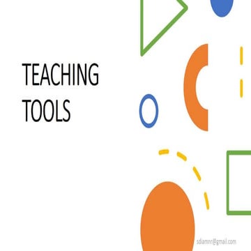 Teaching Tools | PPT