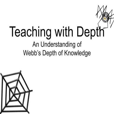 Teaching with depth ccjh | PPTX