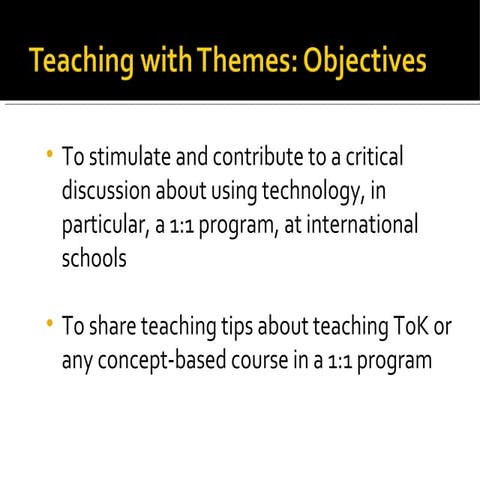 Theory of knowledge (tok) | PPT