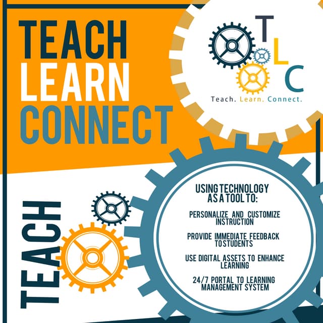 Teach learn connect infographic | PDF