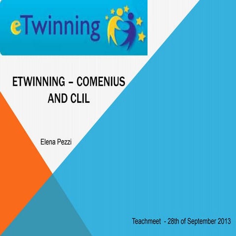 etwinning comenius and clil | PPTX