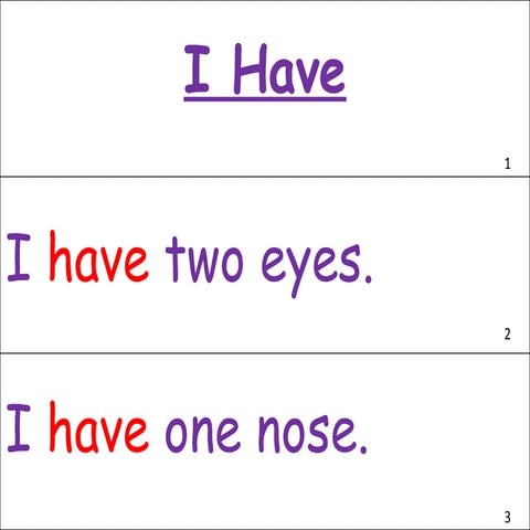 Teachn99 i+have+(have) | PPT