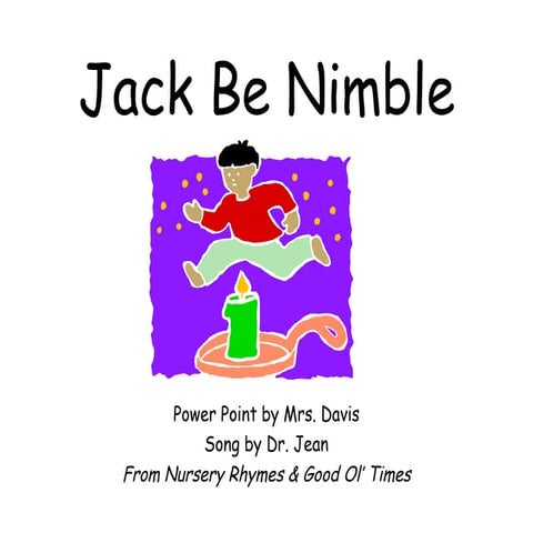 Teachn99 jack be nimble | PPT