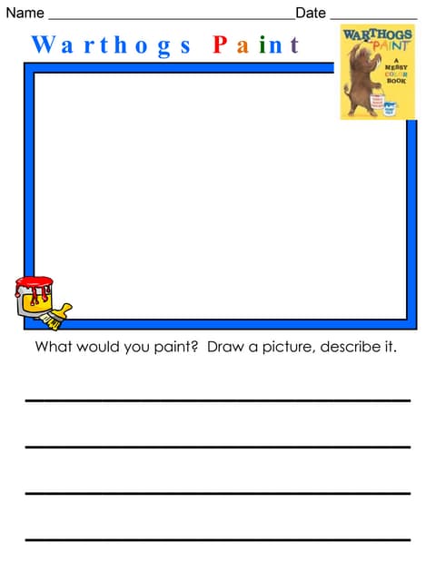 Teachn99 unit 3 wk1 the+bus+for+us writing+paper | PDF