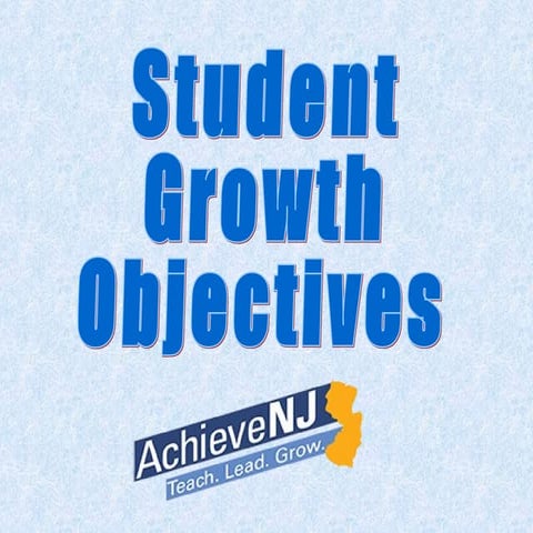 Teach NJ project SGO presentation 2013-14 | PPT