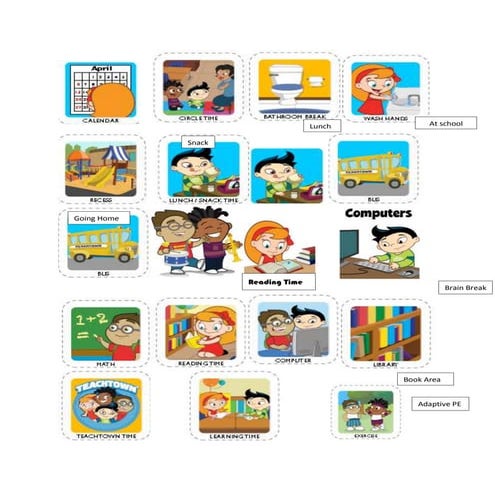 Teachtown for boardmaker | DOCX | Homework and Study | Education