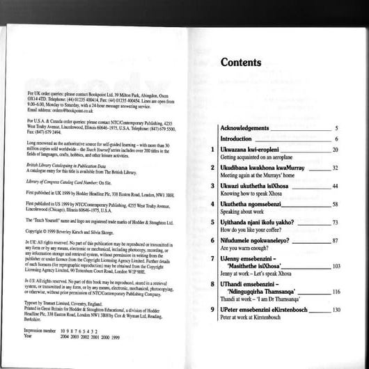 (Teach Yourself Complete Courses) Beverley Kirsch, S. Skorge, Sindiwe ...