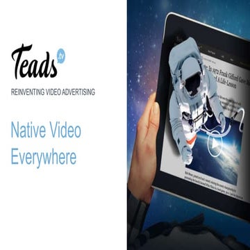 Teads.tv April 2016 | PPT