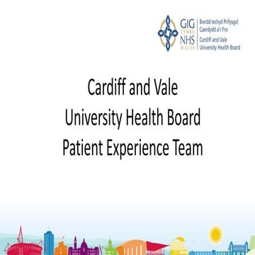 Cardiff And Vale University Health Board Cardiff And Vale Patient
