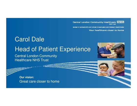 Experience of care infographic | PDF