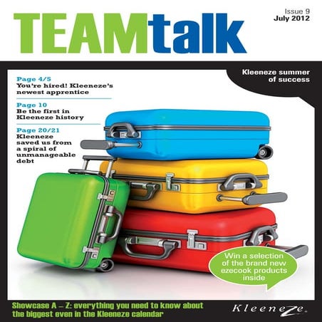 Team talk-issue-9 2012 07 kleeneze | PDF