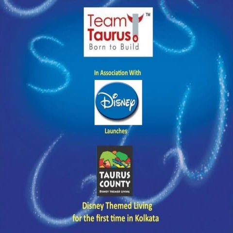 Team Taurus The County, Disney Themed Project in Kolkata - BIG BULLS ...