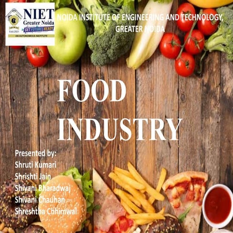 Understanding the Food Industry of India | PPTX