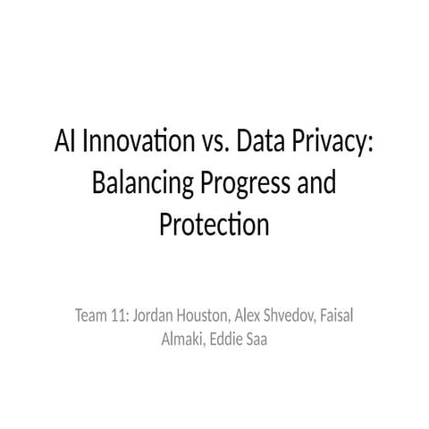 Adressing AI-Induced Privacy Breaches and Data Protection Challenges.pptx