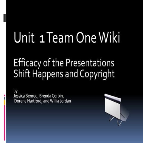 Team 1 unit 1 wiki | PPT