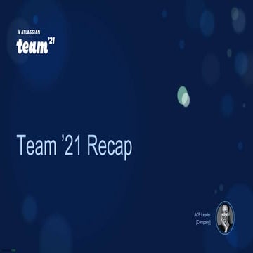 Team '21 recap | PPT