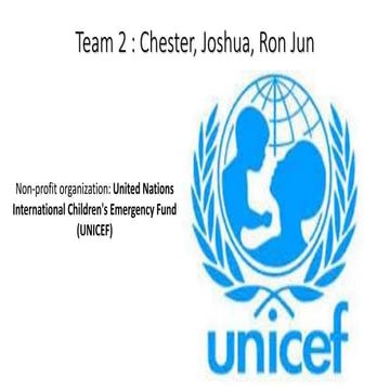 Team 2 (UNICEF) | PPTX