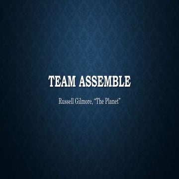 Team assemble1 | PPT