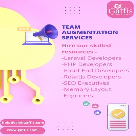 Team Augmentation Service at Gaffis Technologies | PDF