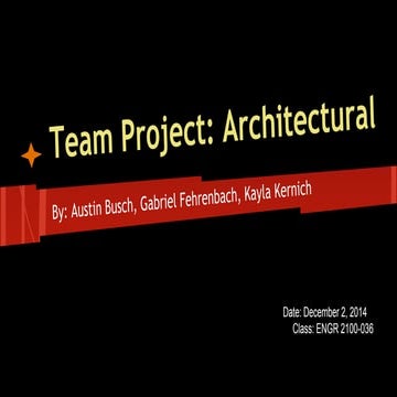 Autocad Project | PPTX