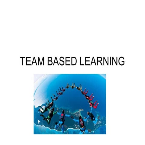 Team based learning | PPT