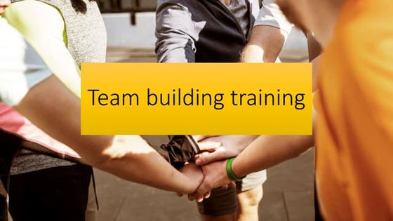 Tim building (membangun tim) | PPT