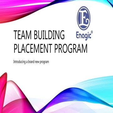 Team building placement_program | PPTX
