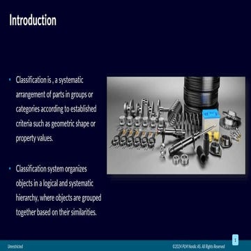 Teamcenter Classification How does Teamcenter Classification play a ...