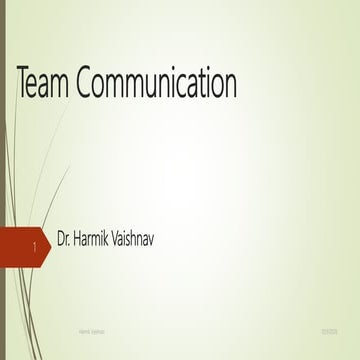 Team communication | PPT
