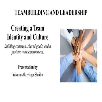 TEAM IDENTITY, CULTURE AND CHANGE MANAGEMENT .pptx