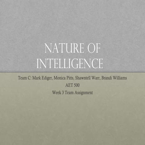 Team c week 3 ppt | PPT