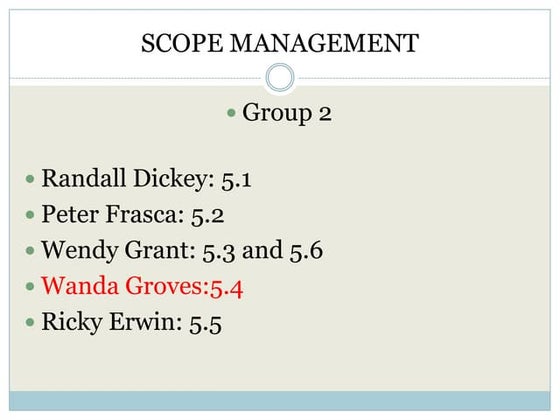 Work breakdown structure ppt | PPTX | Human Resources | Business