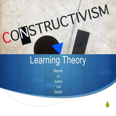 Constructivism Powerpoint - Team 4 | PPTX | Biological Sciences | Science