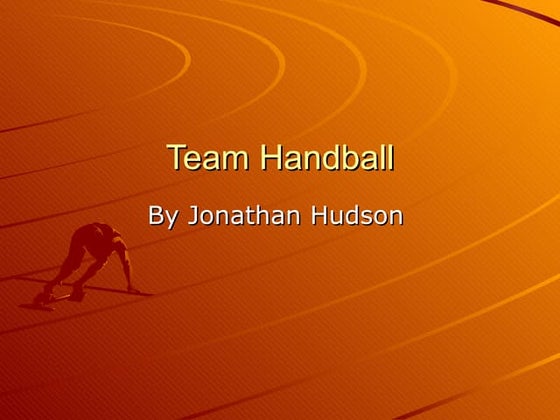 Team handball powerpoint | PPT