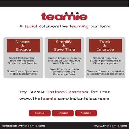 Teamie Brochure | PDF