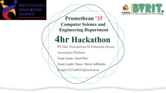 C_4_Tech_busters smart india hackthon ppt | PDF
