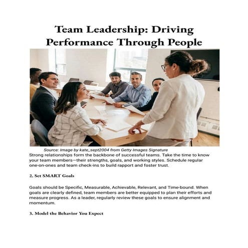 Team Leadership_ Driving Performance Through People.pdf