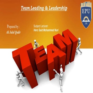 Team leading | PPTX