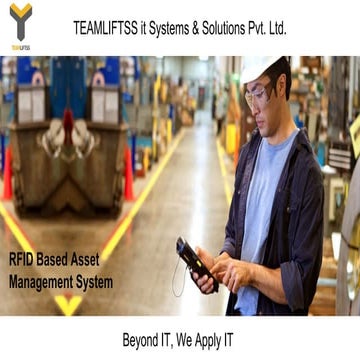 Teamliftss rfid based_asset_management_system | PPT