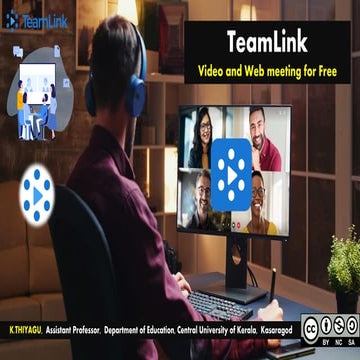 Team link - Web Meeting Tool - Thiyagu | PPT