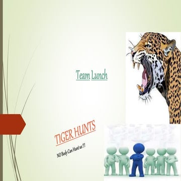 Team Lunch Rajanna v 9739781118 | PPT