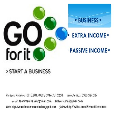 vmobile teammamba | PPT