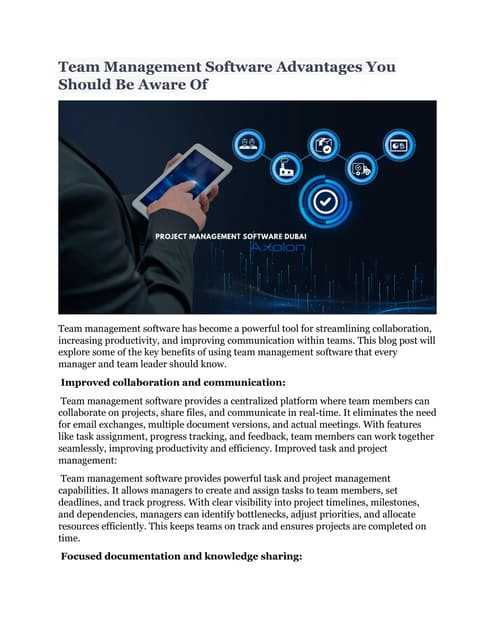 Enhancing Team Collaboration with a Salesforce Management Plan Toolkit ...
